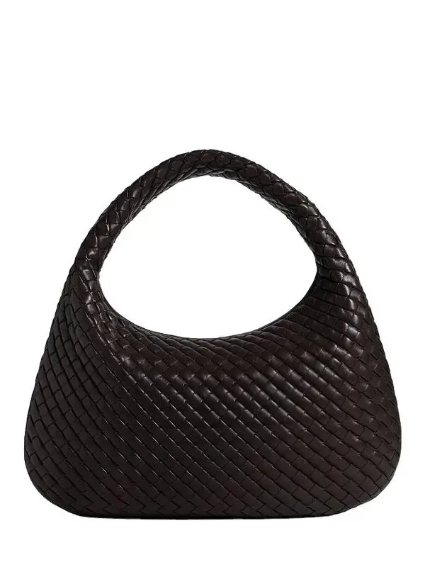 Bottega Veneta Padded Intrecciato Leather Shoulder Bag - Fondant
