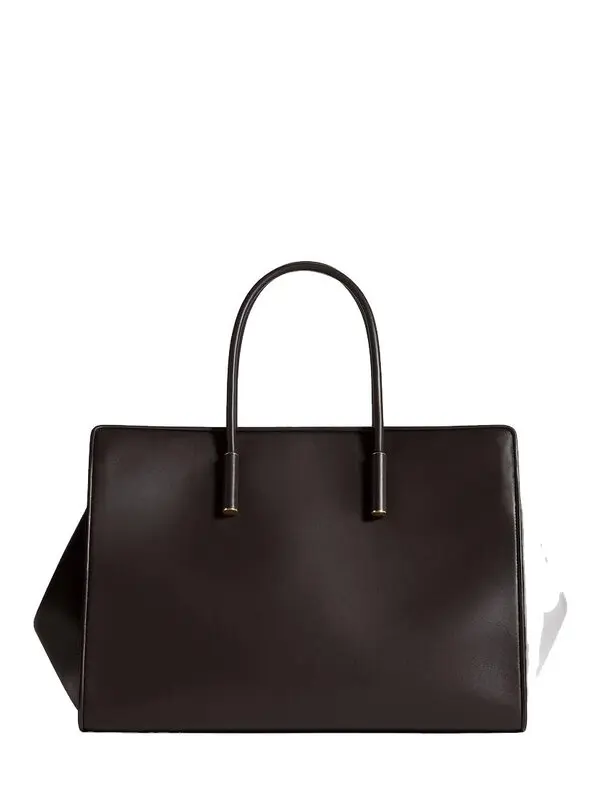 Bottega Veneta Large Intrecciato Leather Tote - Espresso