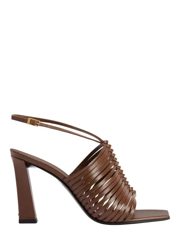 GIUSEPPE ZANOTTI Jane 90 Sandals - Brown