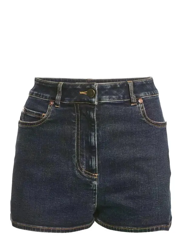 Valentino Garavani Denim Shorts - Blue