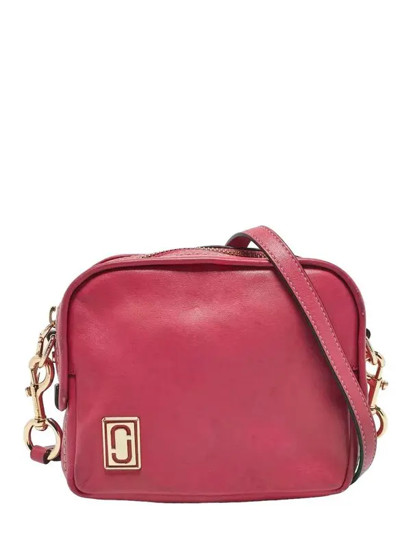 Marc Jacobs Mini Squeeze Leather Crossbody Bag - Pink