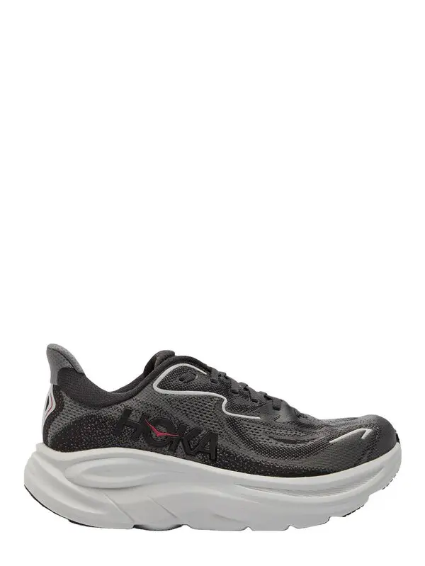 Hoka Clifton 10 Jacquard Mesh-knit Sneakers - Grey