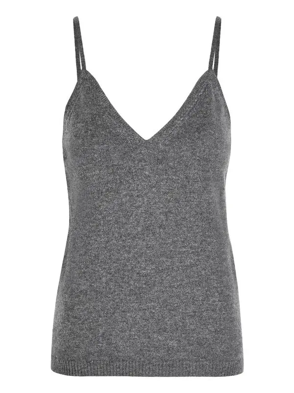 LISA YANG Nala Cashmere Tank Top - Grey