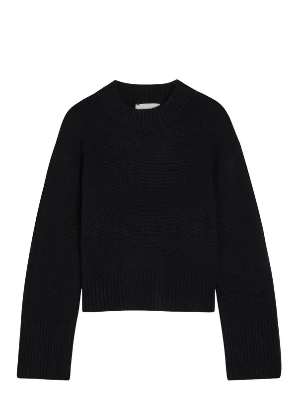 LISA YANG Cashmere Jumper - Black