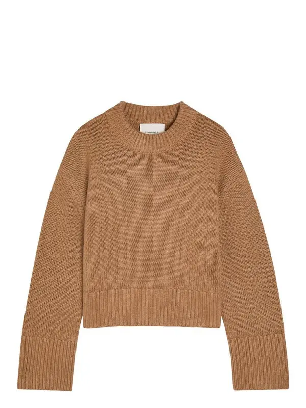 LISA YANG Cashmere Jumper - Tan