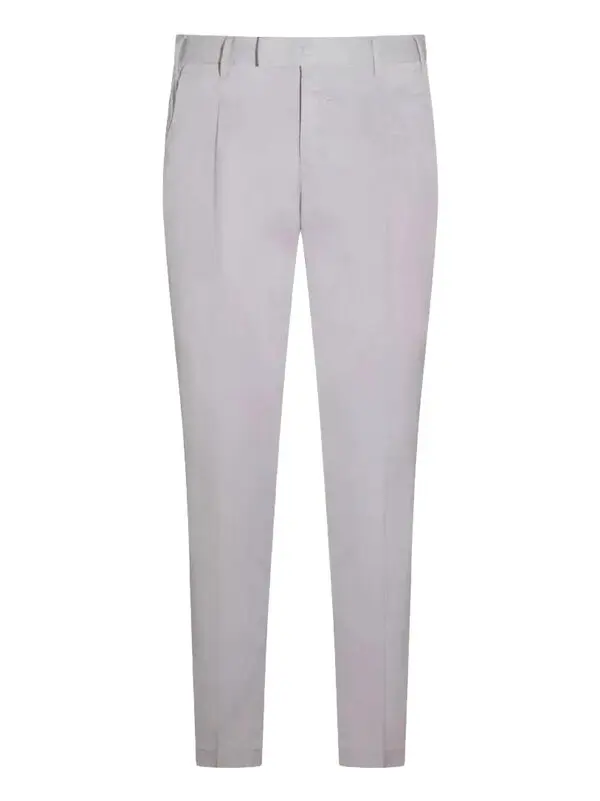 PT TORINO Pleat-detail Trousers - Grey