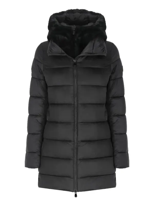 SAVE THE DUCK Reversible Hooded Padded Jacket - Black