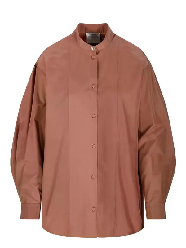 FORTE_FORTE Long-sleeve Shirt - Brown