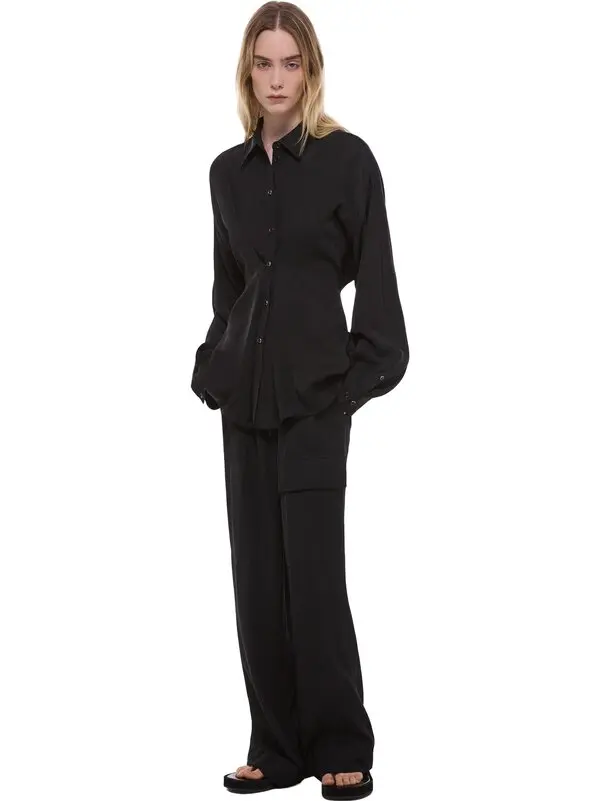 Helmut Lang Cinched Shirt - Black