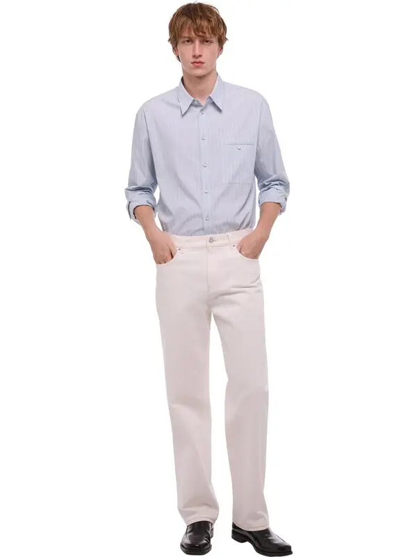 Helmut Lang Wardrobe Straight-leg Jeans - Matte White