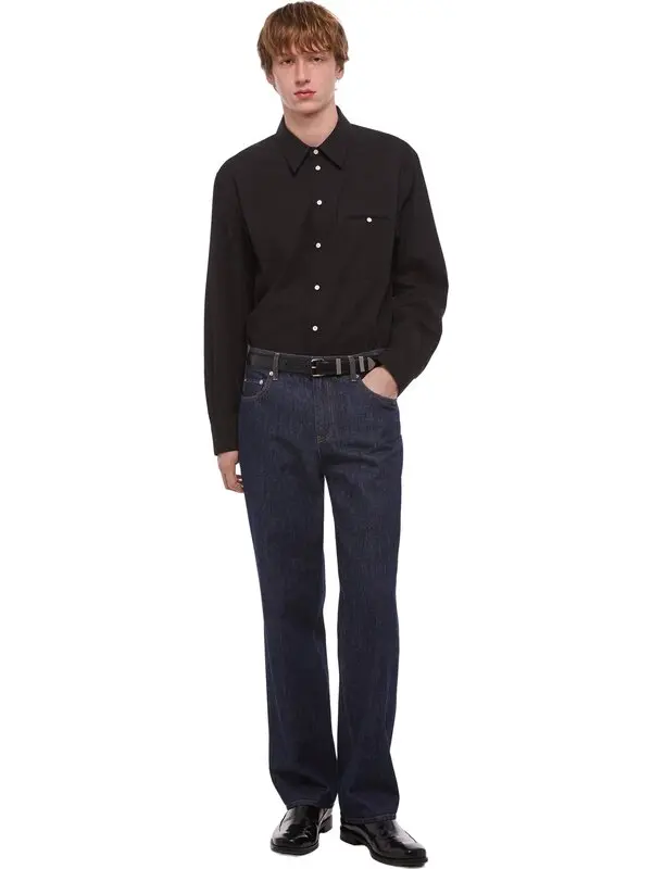 Helmut Lang Wardrobe Straight-leg Jeans - Rinsed Indigo