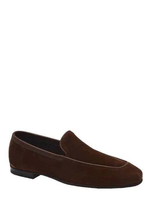 John Lobb Tyne Ii Loafer - 2y-dark Brown