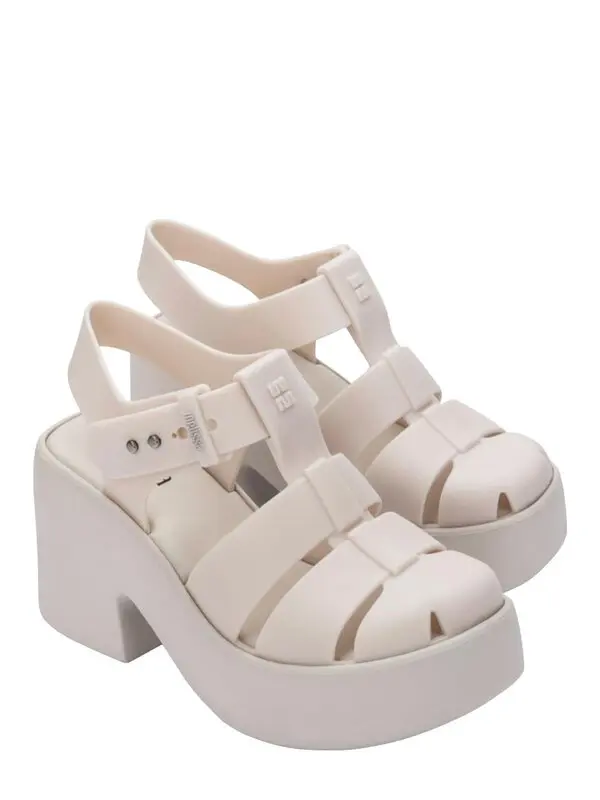 Melissa Lulu Platform Fisherman Sandal - Matte Beige