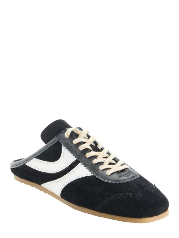 Dries Van Noten Slim Sneaker Mule - 998 Black/white