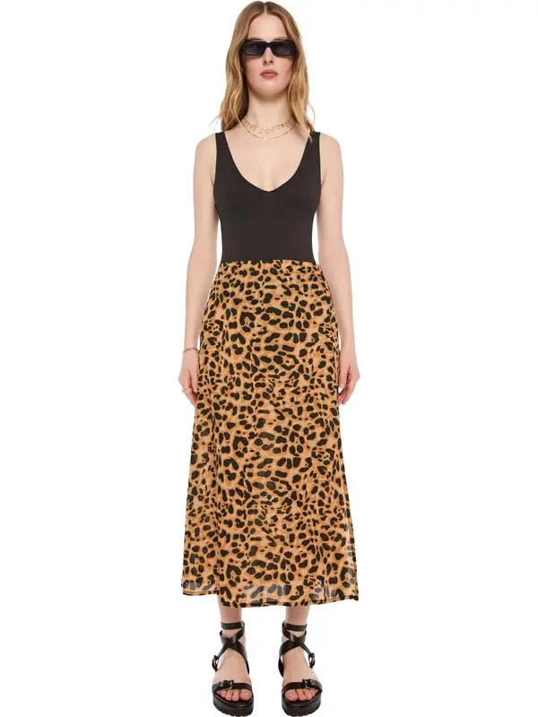 Natalie Martin Anita Midi Skirt - Leopard