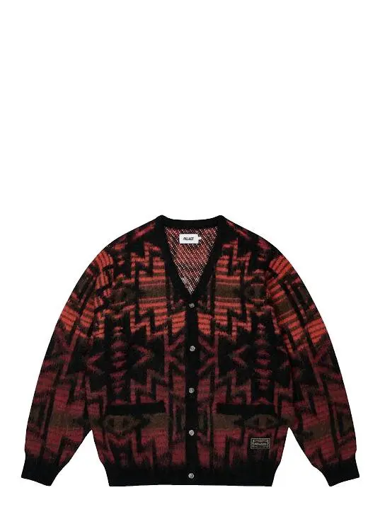 PALACE Navajo Knit Cardigan - Brown
