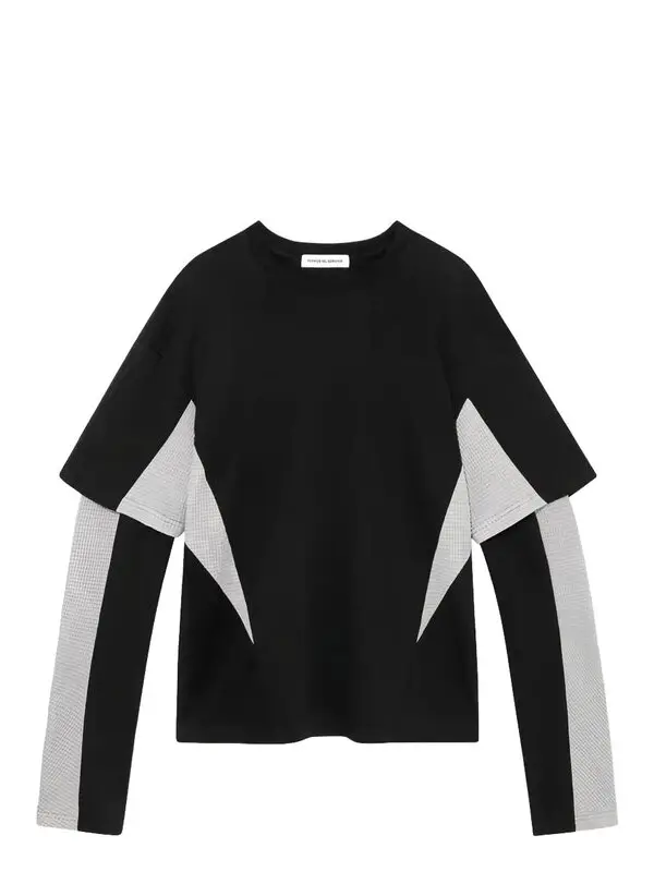 FFFPOSTALSERVICE Long-sleeve T-shirt - Black