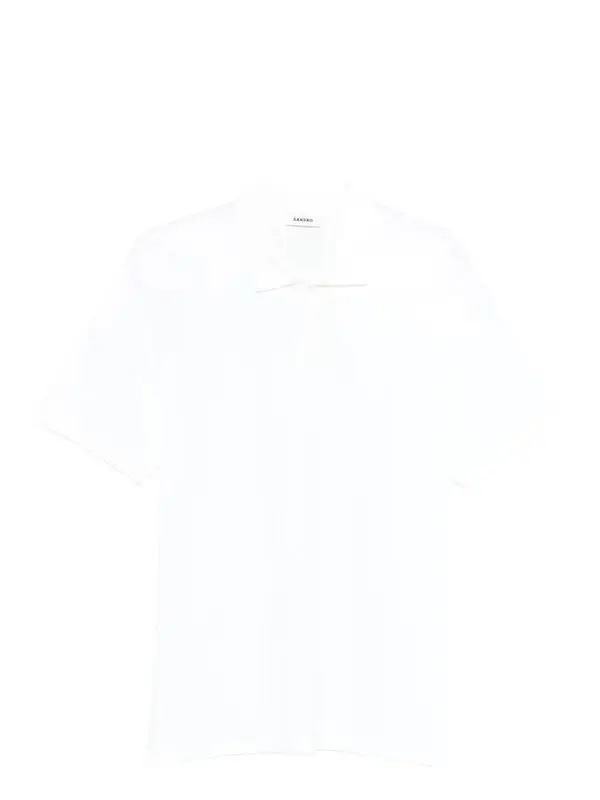 Sandro Short-sleeve Polo Shirt - White
