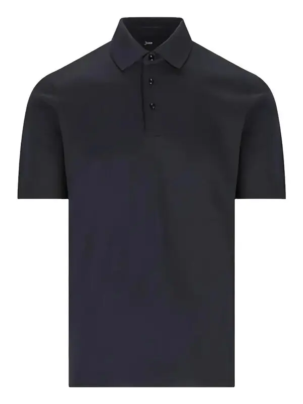Herno Short Sleeves Polo Shirt - Blue