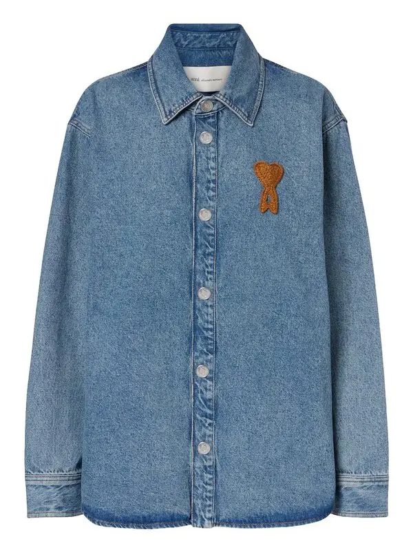 Ami De Coeur Denim Shirt - Blue