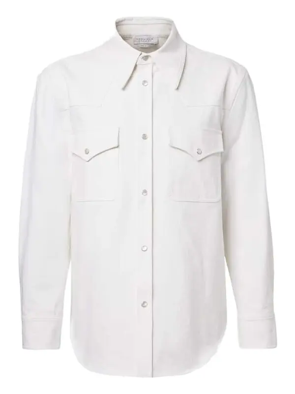Gabriela Hearst Richard Denim Shirt - White