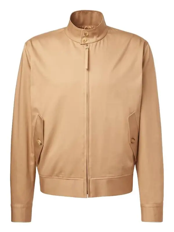 Gabriela Hearst Cotton Blouson Jacket - Beige