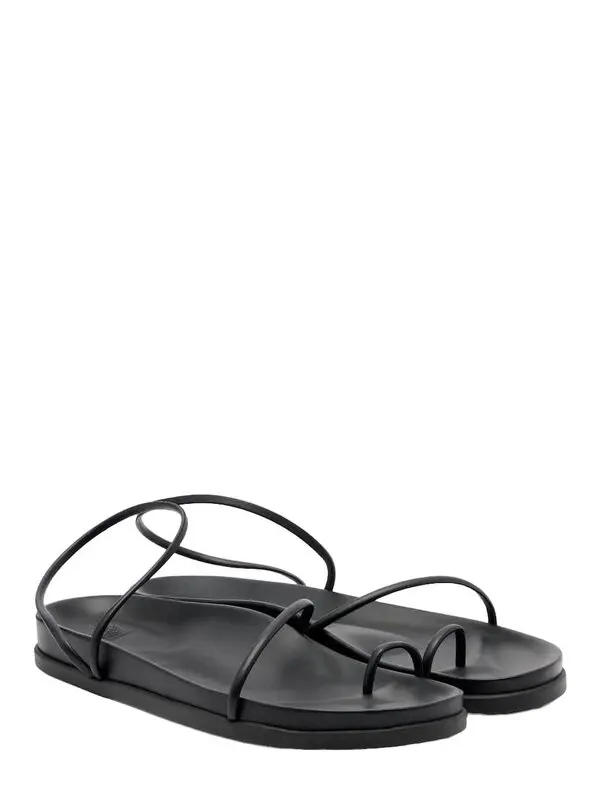 ANCIENT GREEK SANDALS Kansiz Sandals - Black