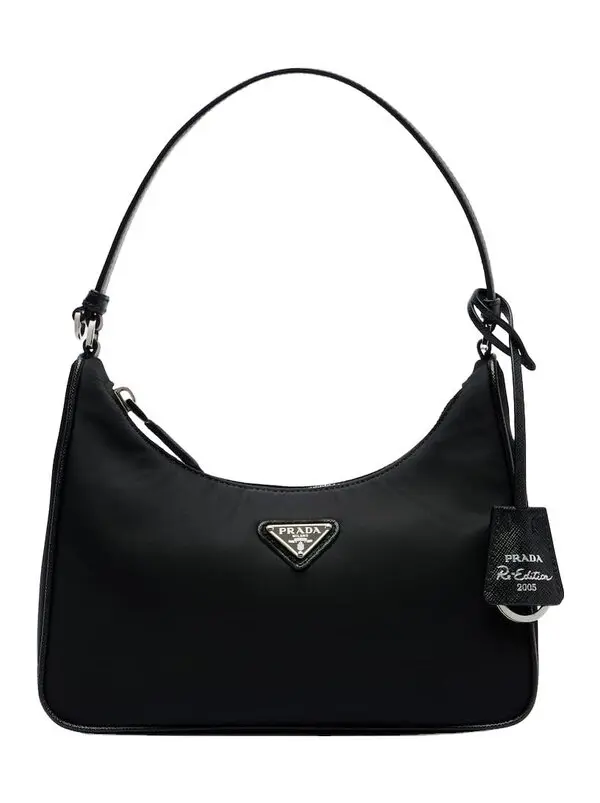 Prada Re-edition 2005 Re-nylon Shoulder Bag - Black