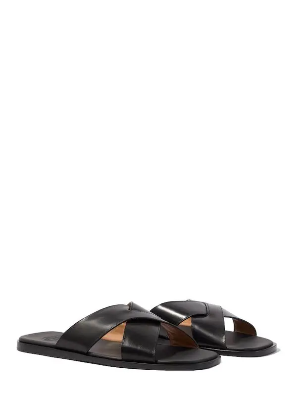 Church's Ockley Leather Sandals - Black