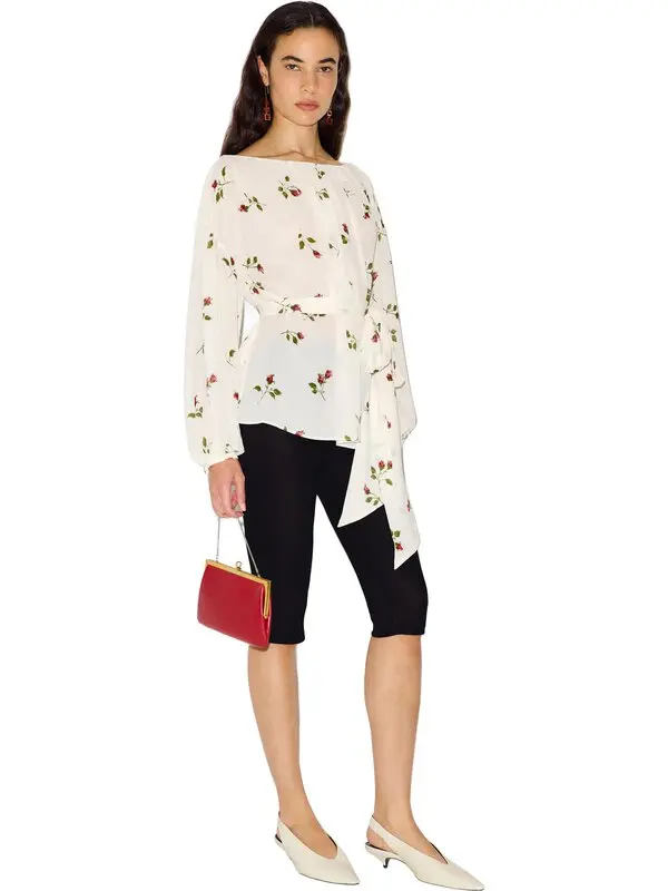 REFORMATION Isola Long-sleeve Top - Ivory