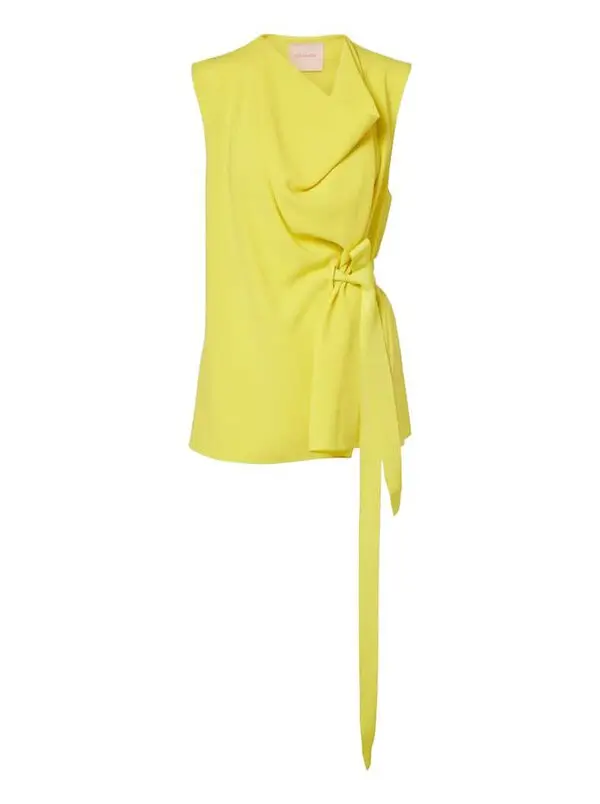ROKSANDA Rua Draped Top - Yellow