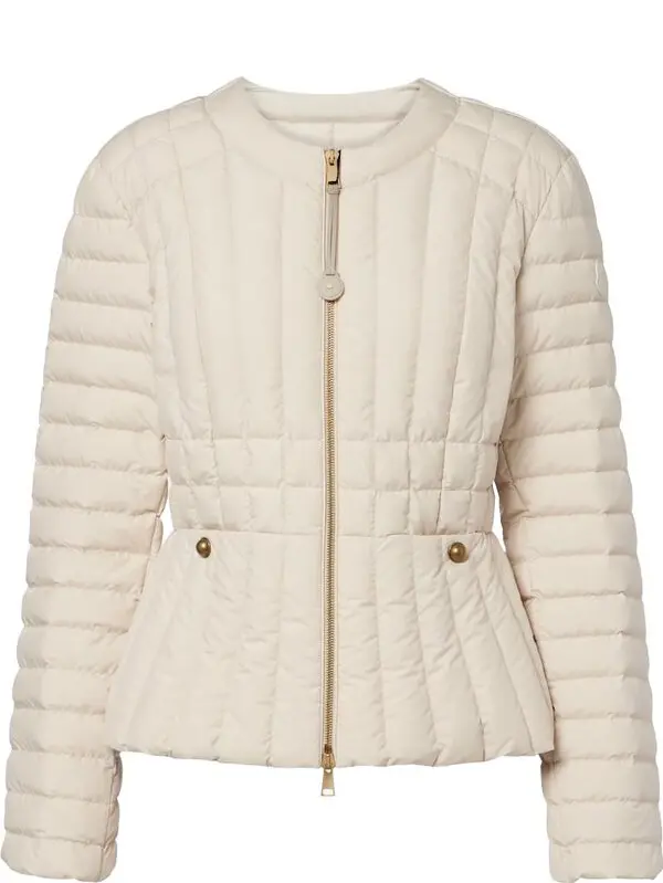 Moncler Menthe Down Jacket - Beige