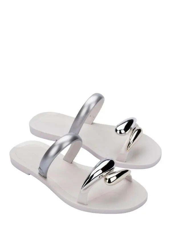 Melissa Eden Slide Sandal - White