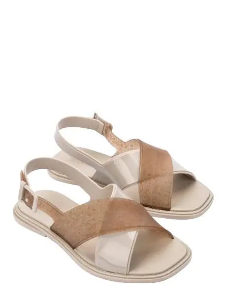 Melissa Cleo Slingback Sandal - Beige