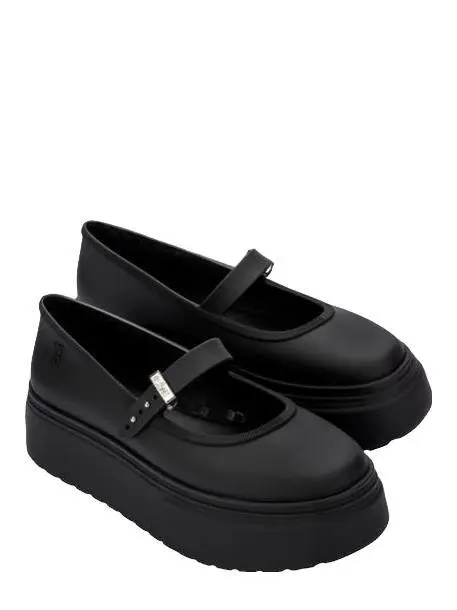 Melissa Soft Ballerina Platform Mary Jane - Black
