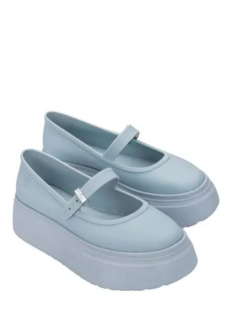 Melissa Soft Ballerina Platform Mary Jane - Light Blue
