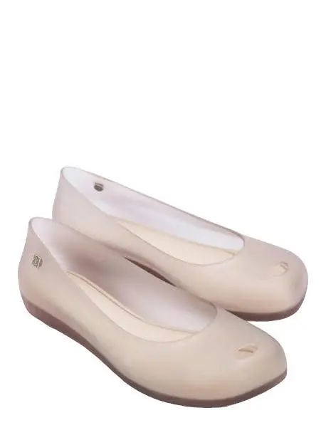 Melissa Ultragirl Futura Flat - Clear Beige