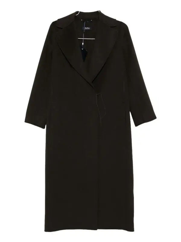 Max Mara Wool Long Coat - Green