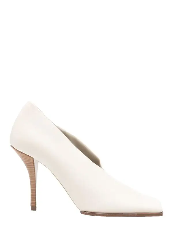 Alaïa Leather Pumps - Beige