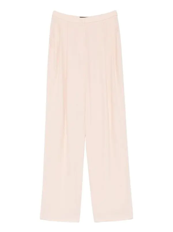 Emporio Armani Wide-leg Trousers - Pink