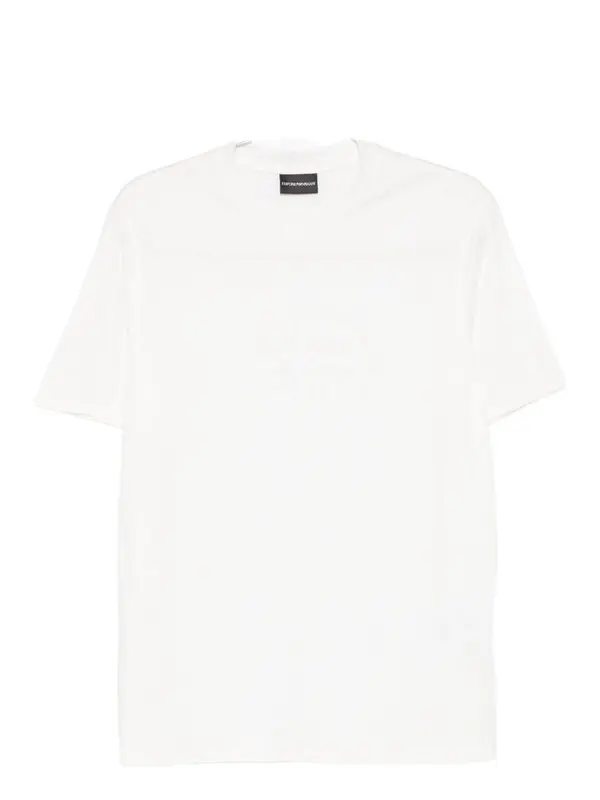 Emporio Armani Logo Cotton T-shirt - White