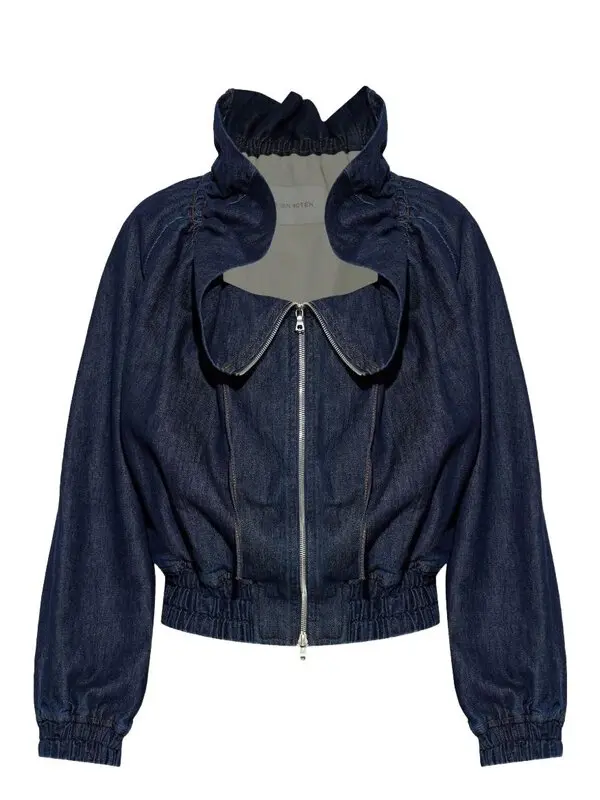 Dries Van Noten Voly Denim Jacket - Blue
