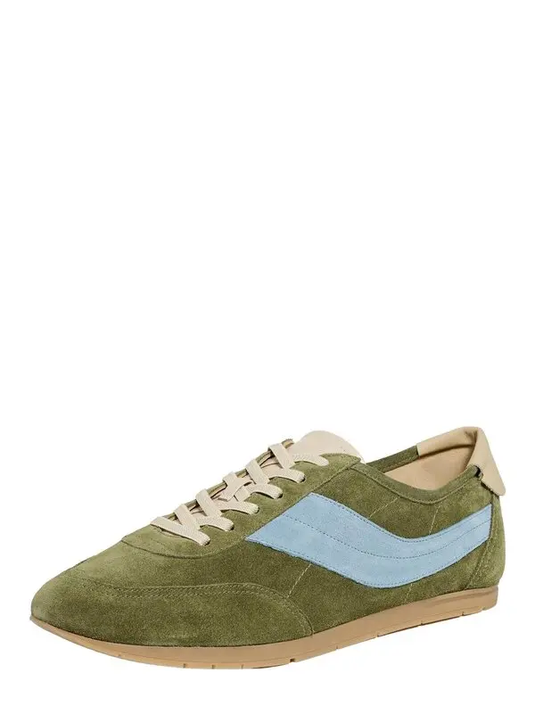 Vince La Runner Sneakers - Loden Green/glacial Blue