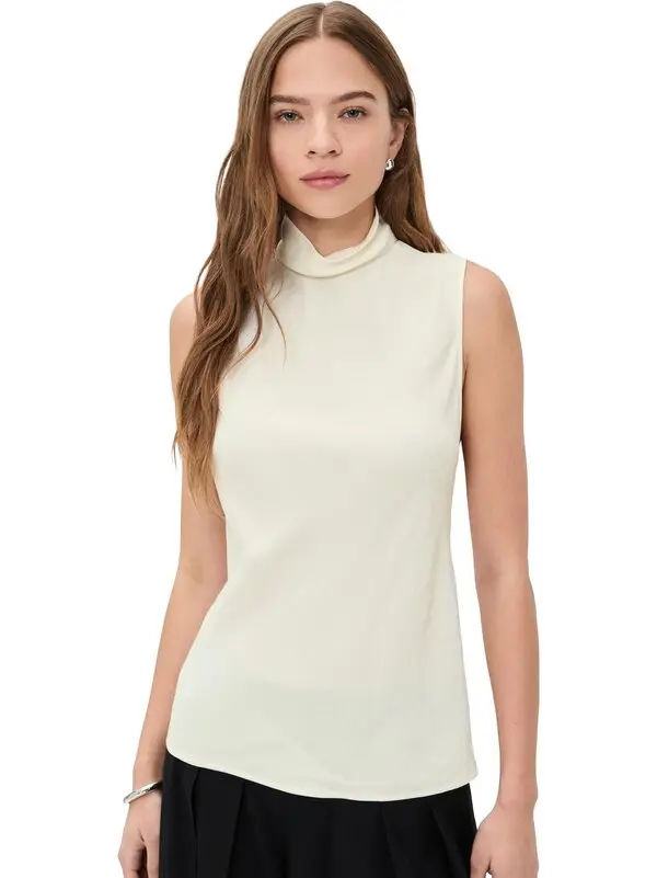 Proenza Schouler White Label Taryn Jacquard Top - Off White