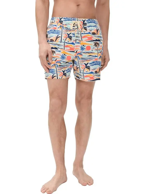 FAIR HARBOR Bungalow Swim Trunks - Hidden Cove