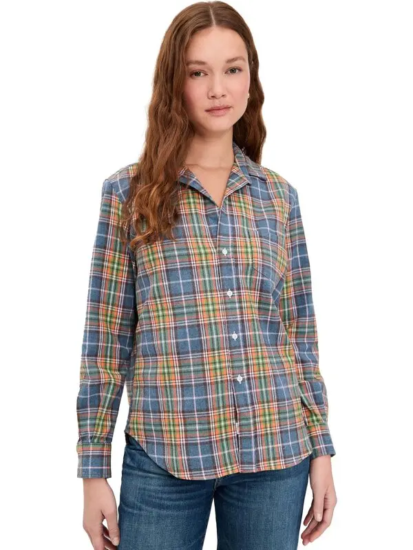 Frank & Eileen Relaxed Flannel Button-up Shirt - Bgop