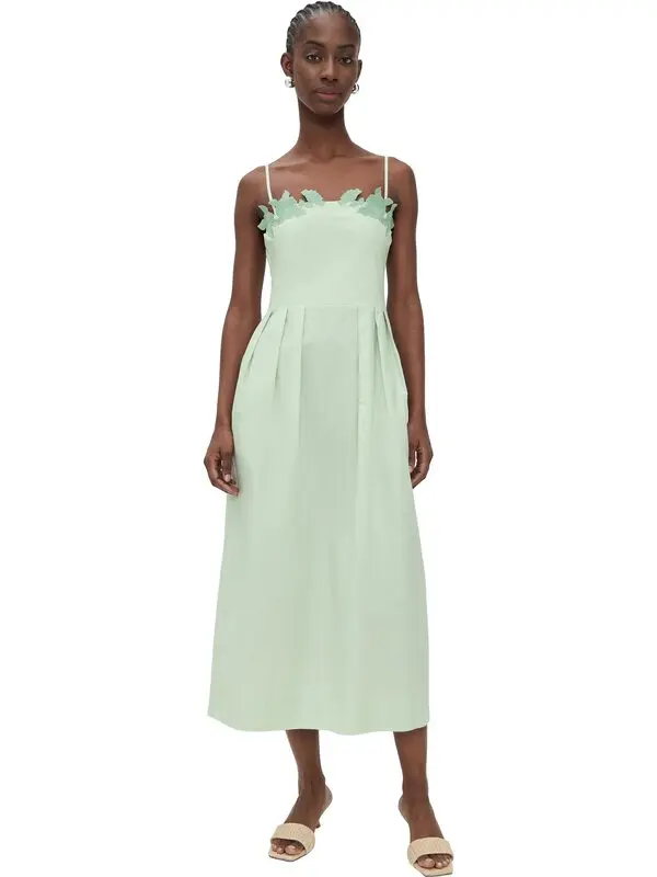 Fanm Mon Lorr Marassa Midi Dress - Mint Green