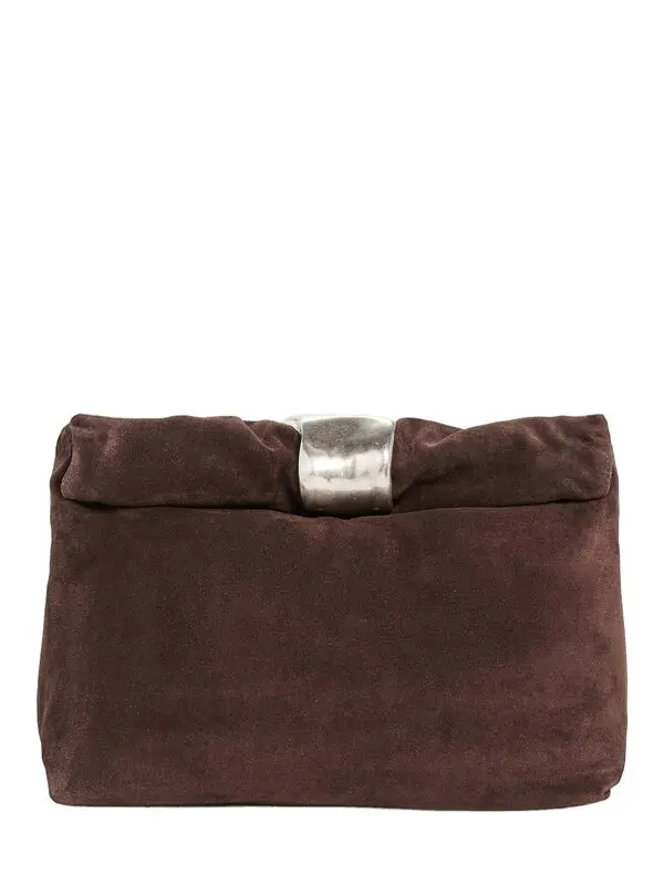 Staud Cuff Clutch - Espresso
