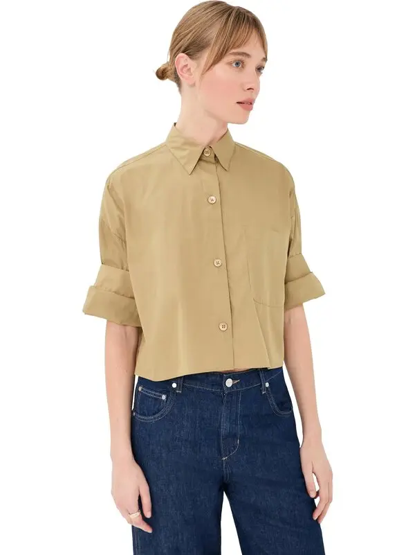 TWP Button-down Shirt - Petrified Oak