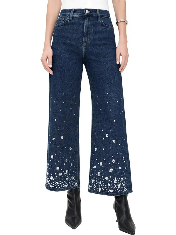 Joe's Jeans The Mia Ankle Embellished Jeans - Crystal Sky